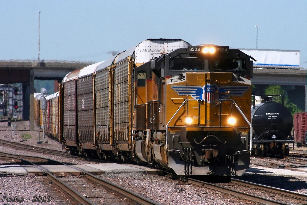 Eastbound UP Auto Train